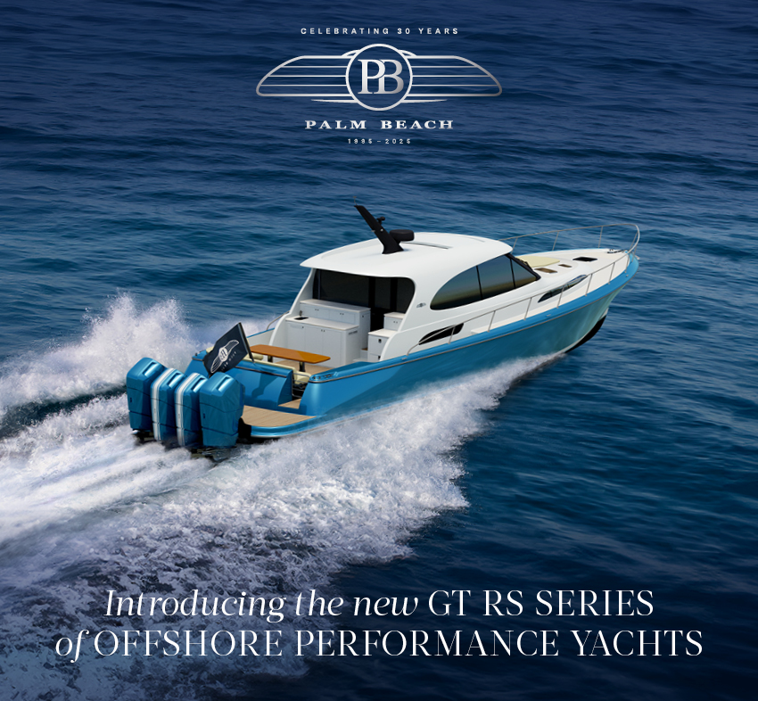 Palm Beach Motor Yachts Unveils the GT RS Series